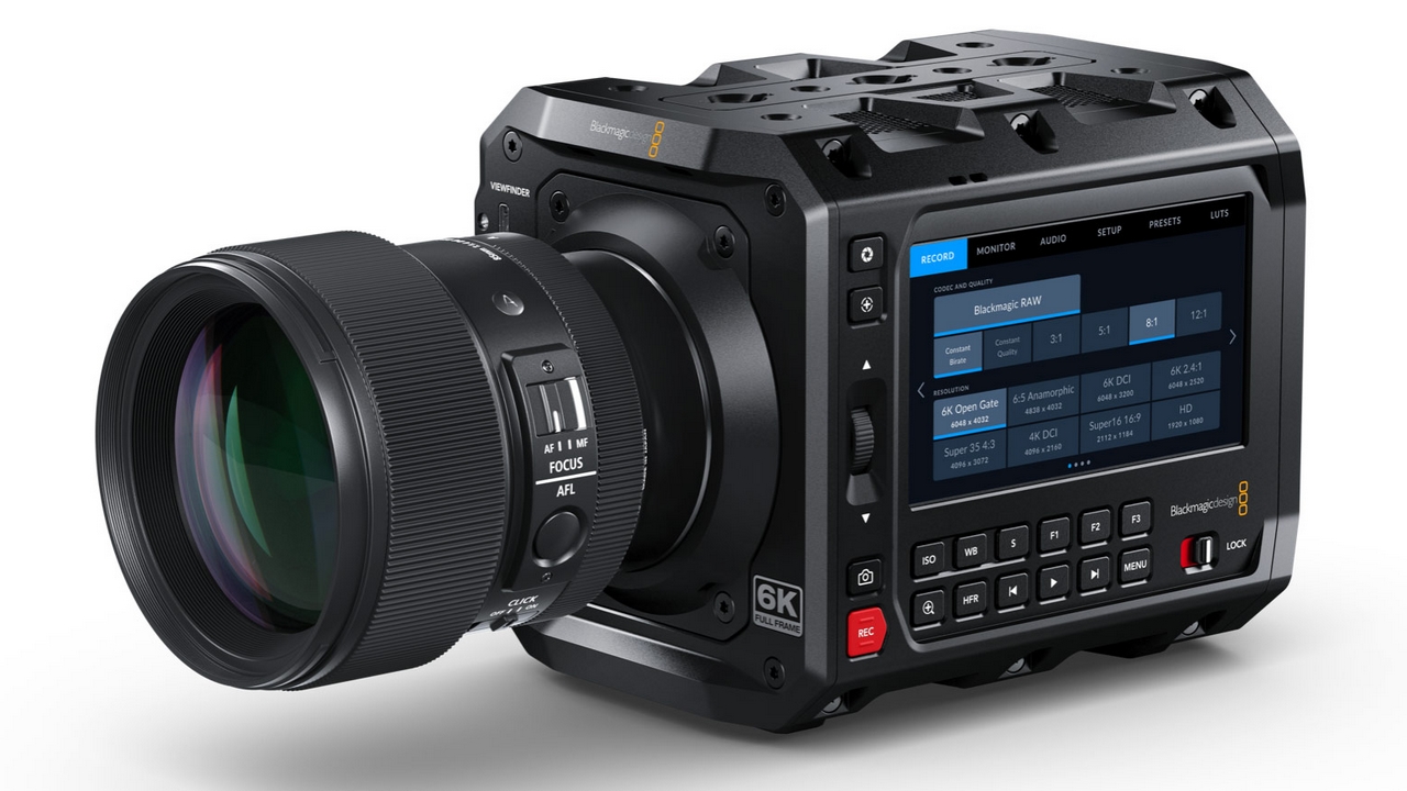 Blackmagic PYXIS 6K per riprendere filmati di alta qualità fino a 6K ...