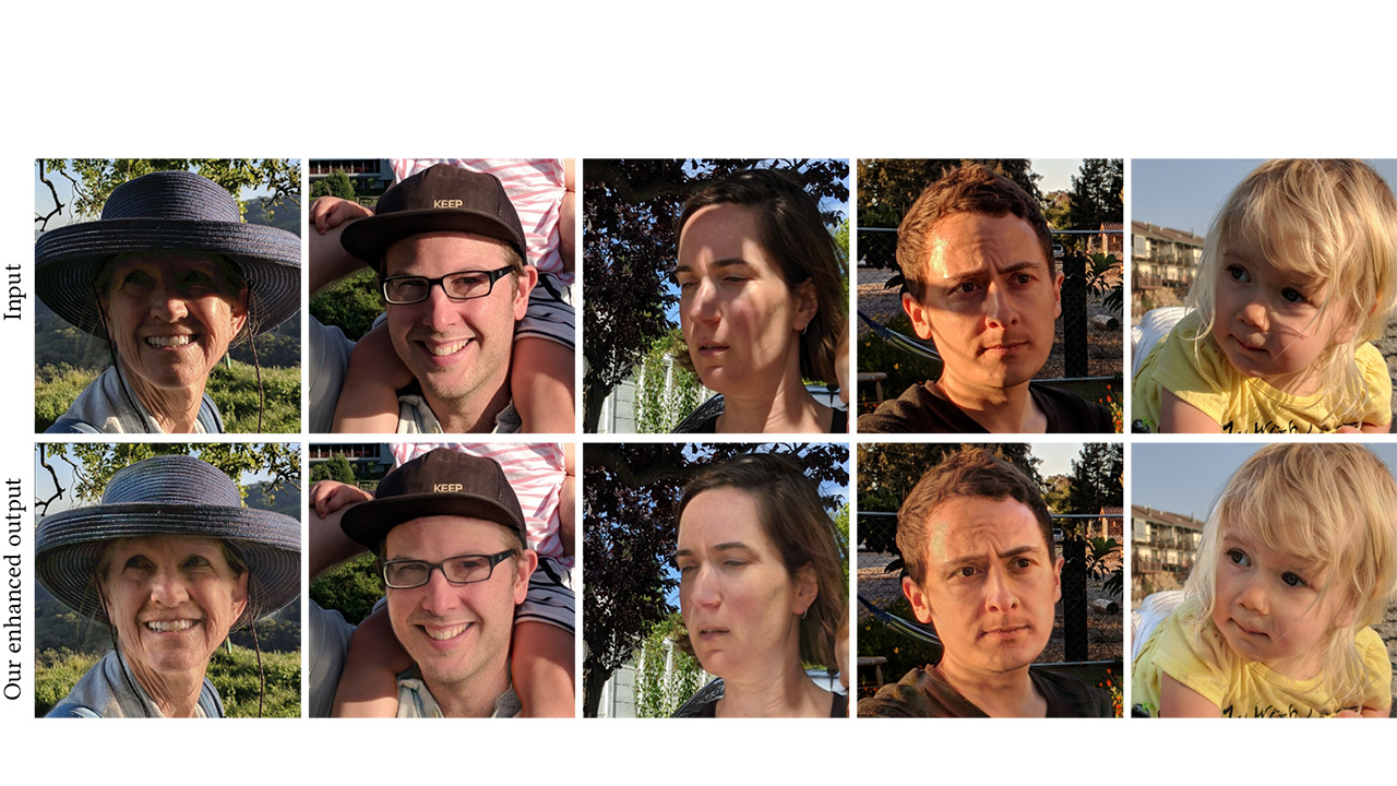 Togliere le ombre dalle foto di volti: ecco l'ultima ricerca di Google ...