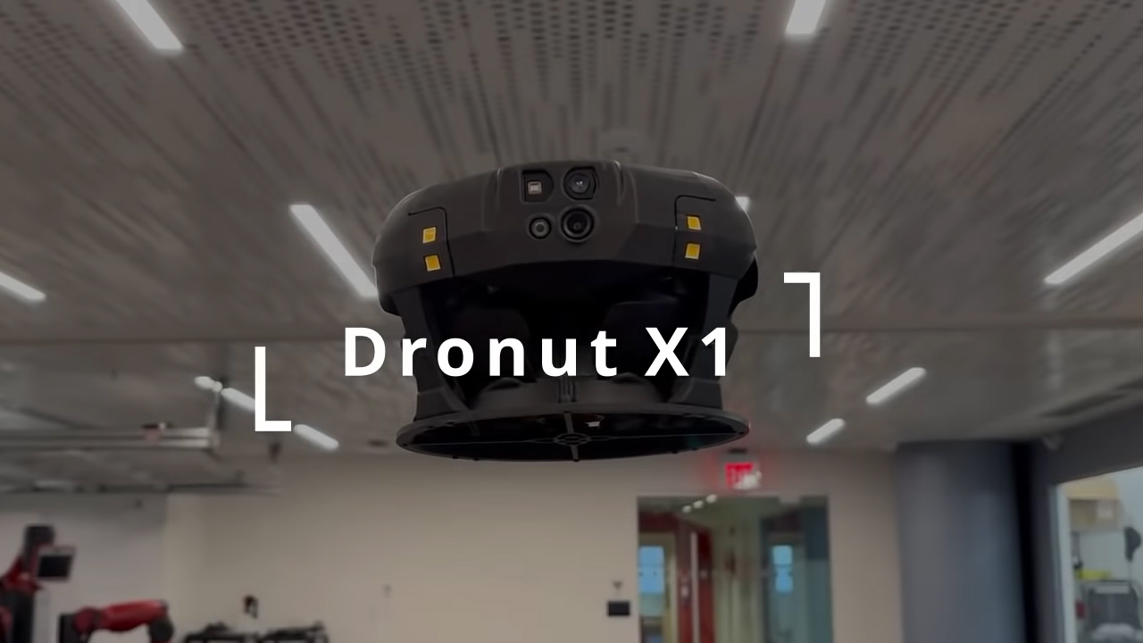 Dronut X1: il drone si fa a ciambella per volare in sicurezza anche in ...